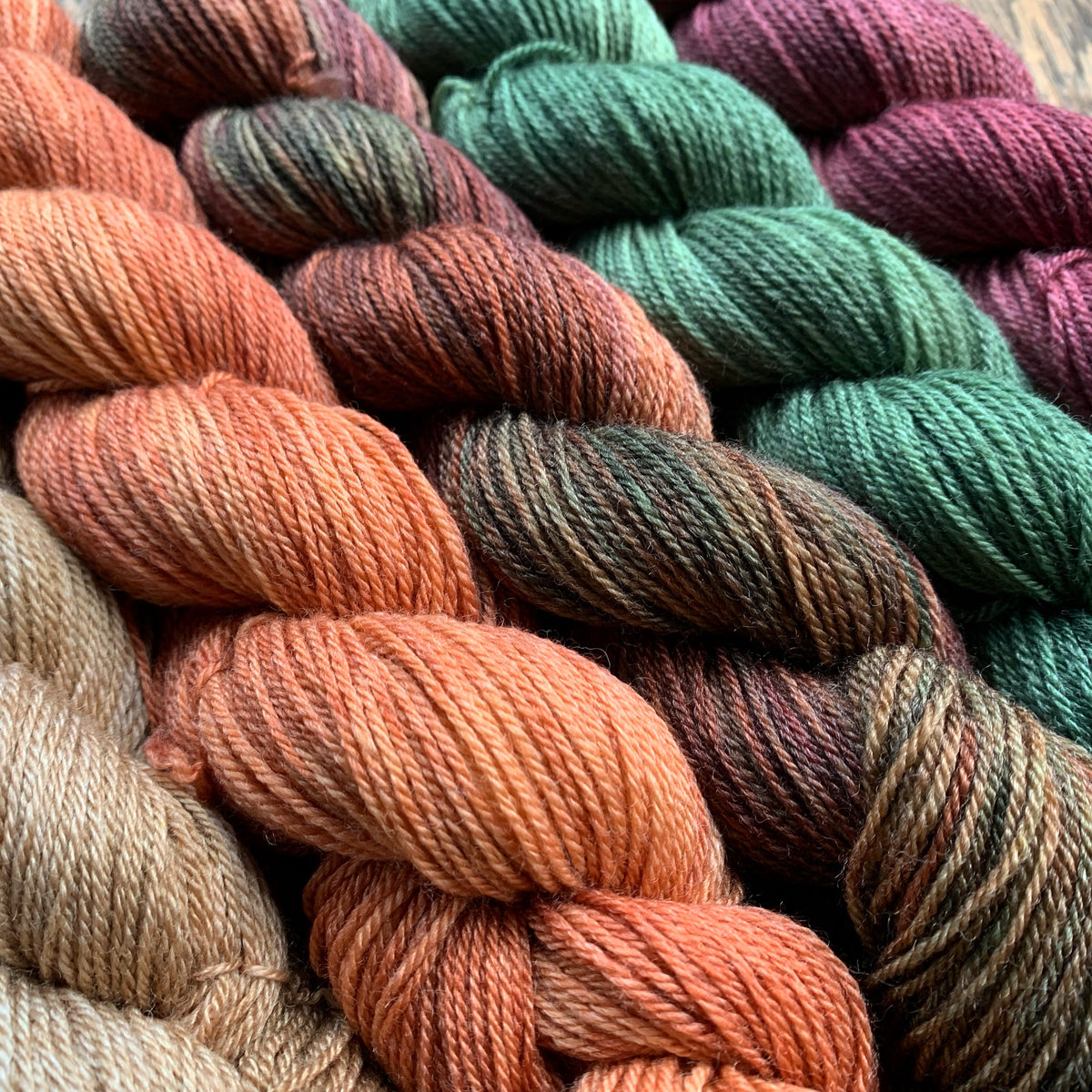 Luster Wool (Fingering) – Hot Springs Fiber Co.