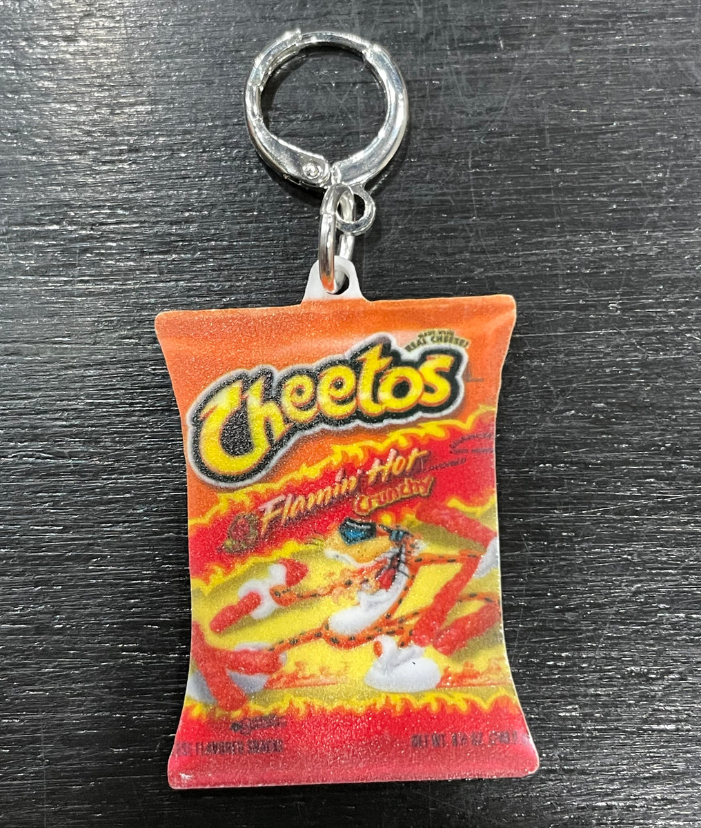 Flamin' Hot Cheetos Stitch Marker – Hot Springs Fiber Co.