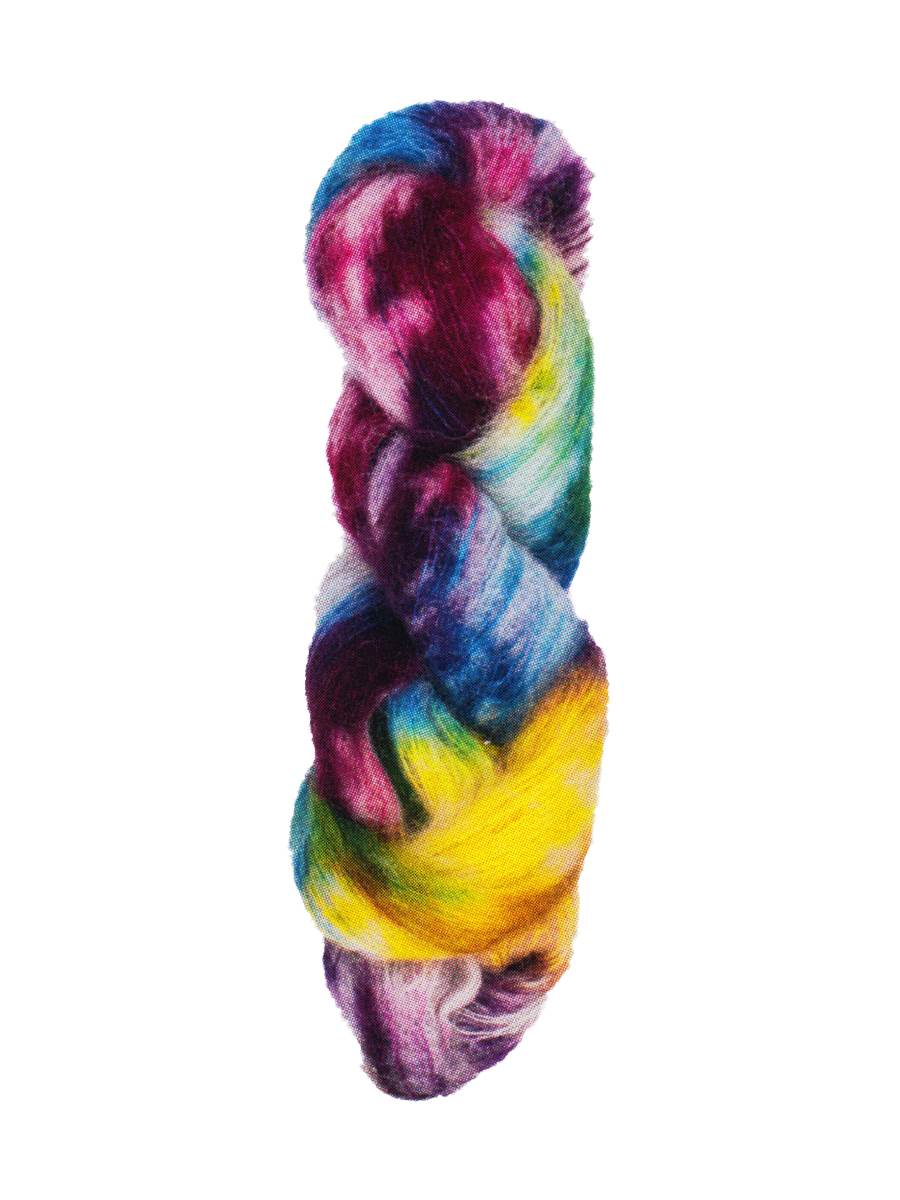 Kid Suri Tinto a Mano #3502 Magenta, Yellow, Blue, Green – Hot Springs ...