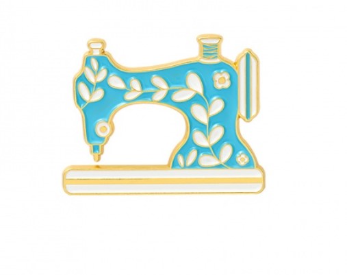 Vintage Sewing Machine Pin – Hot Springs Fiber Co.