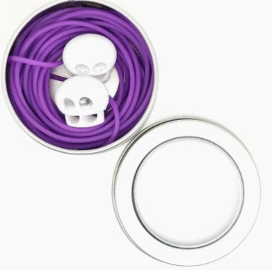 Purl Strings with String Stoppers - Purple – Hot Springs Fiber Co.